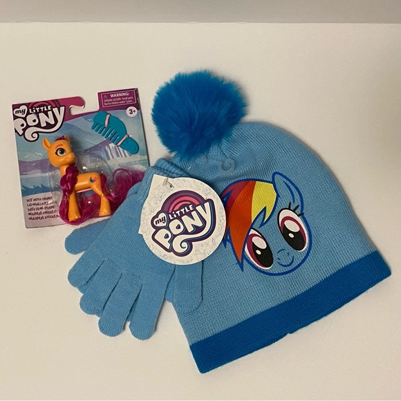 My Little Pony | Accessories | My Little Pony Hat And Gloves Set My ...